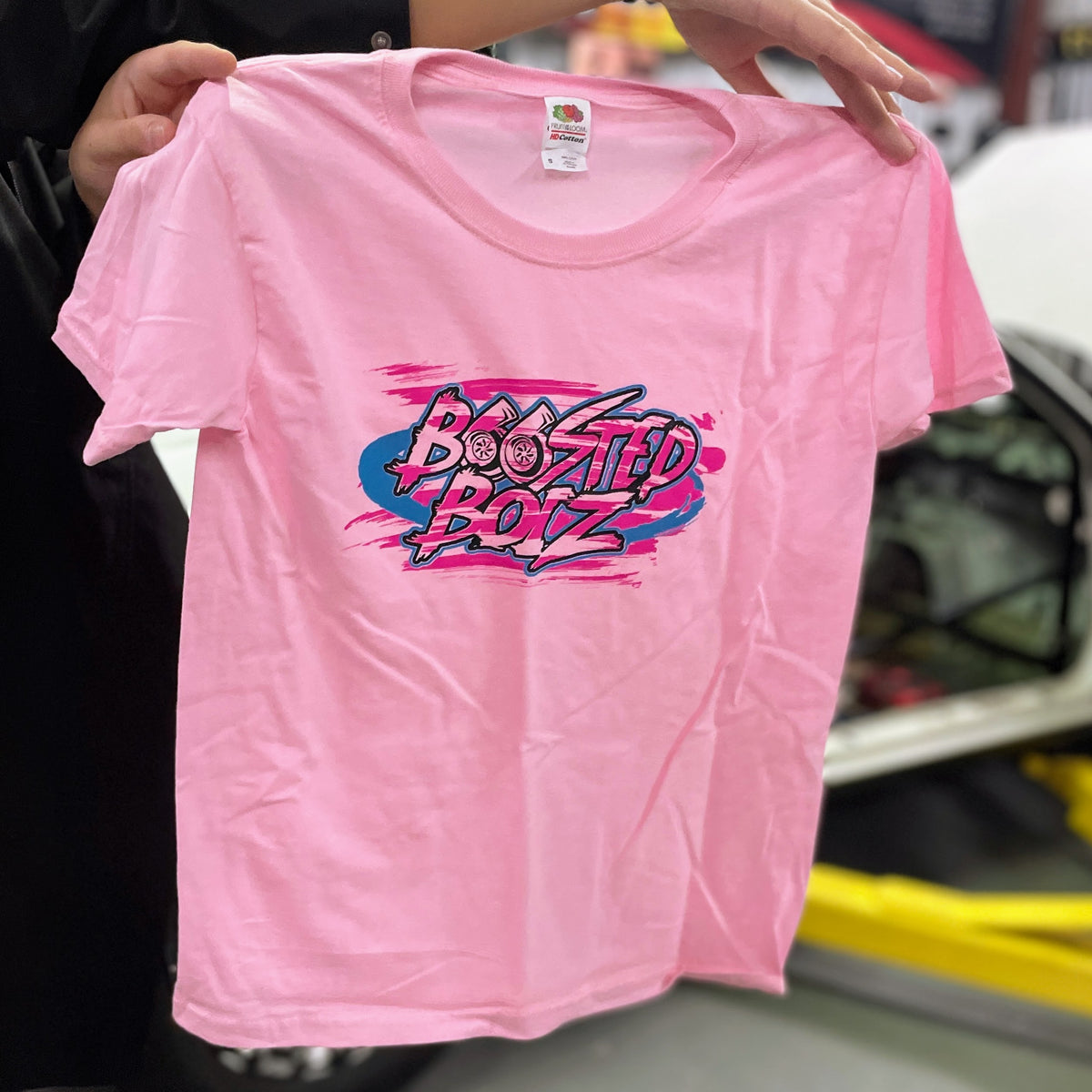 Youth Light Pink T-Shirt – BoostedBoiz